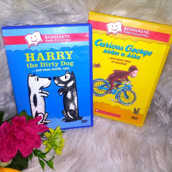 Scholastic | Toys | Vintage Bogo Scholastic Curious George Bundle ...